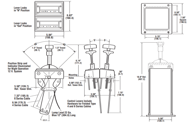 T-Handle Dump Body | Control Connections